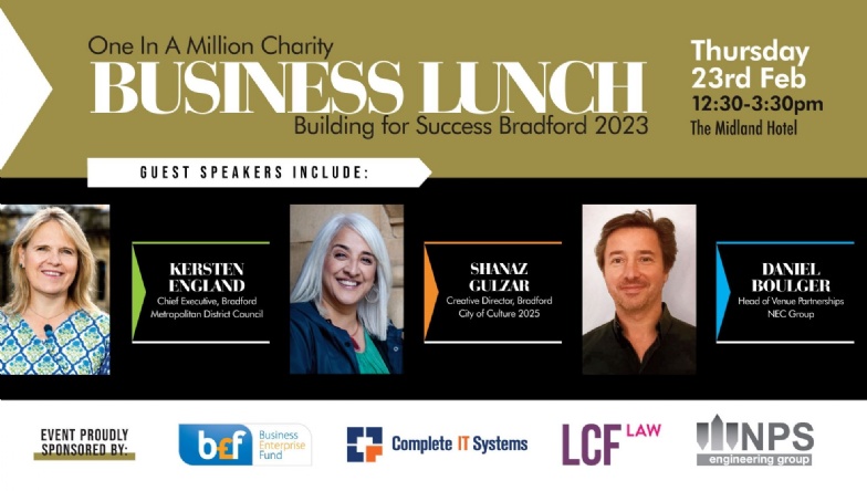 One In A Million - OIAM Charity Business Lunch ‘Building for Success ...