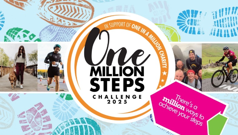 One In A Million - ‘One Million Steps Challenge 2025’ for One In A ...